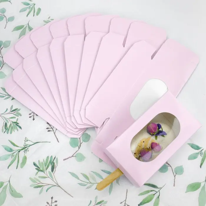 Custom Single Popsicle Cakesicle Gift Box Packaging Set