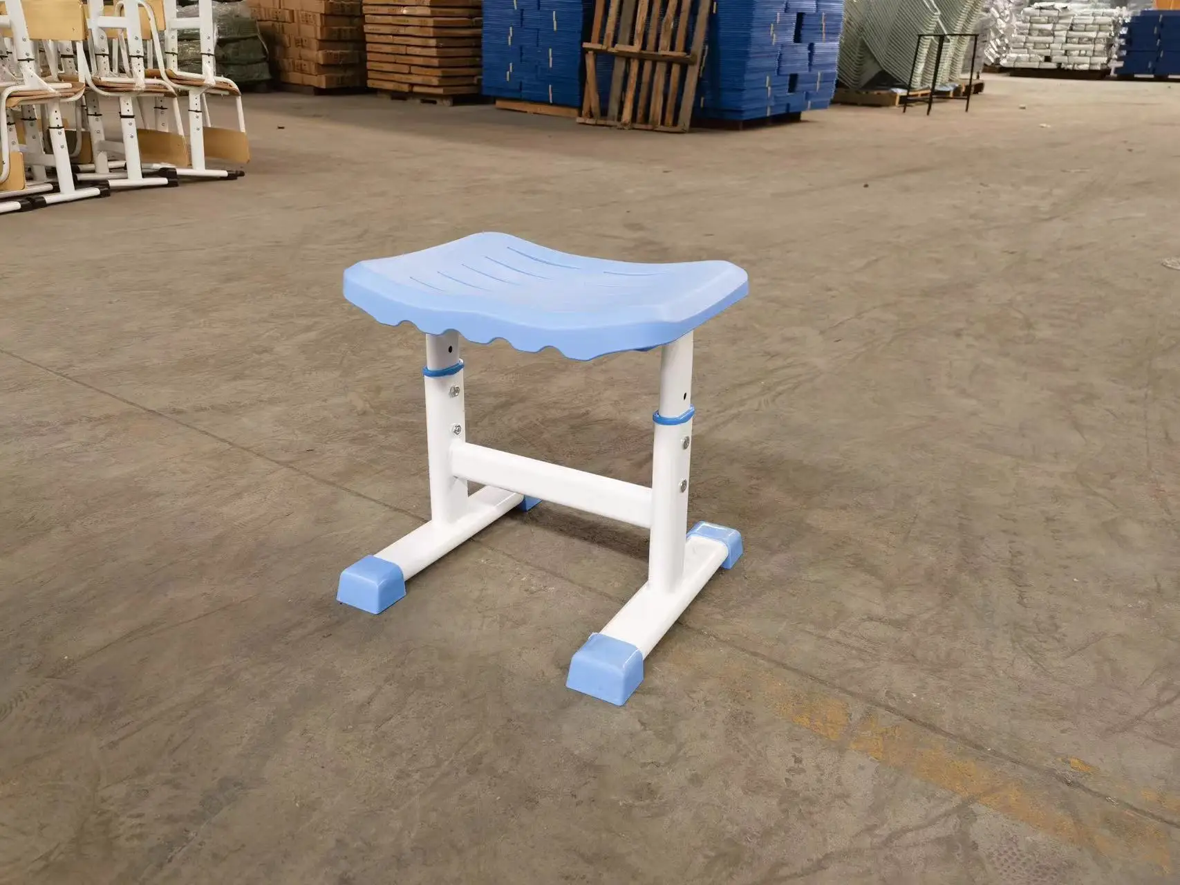 Height Adjustable Modern Plastic Desks and Chairs Furniture Sets School ...