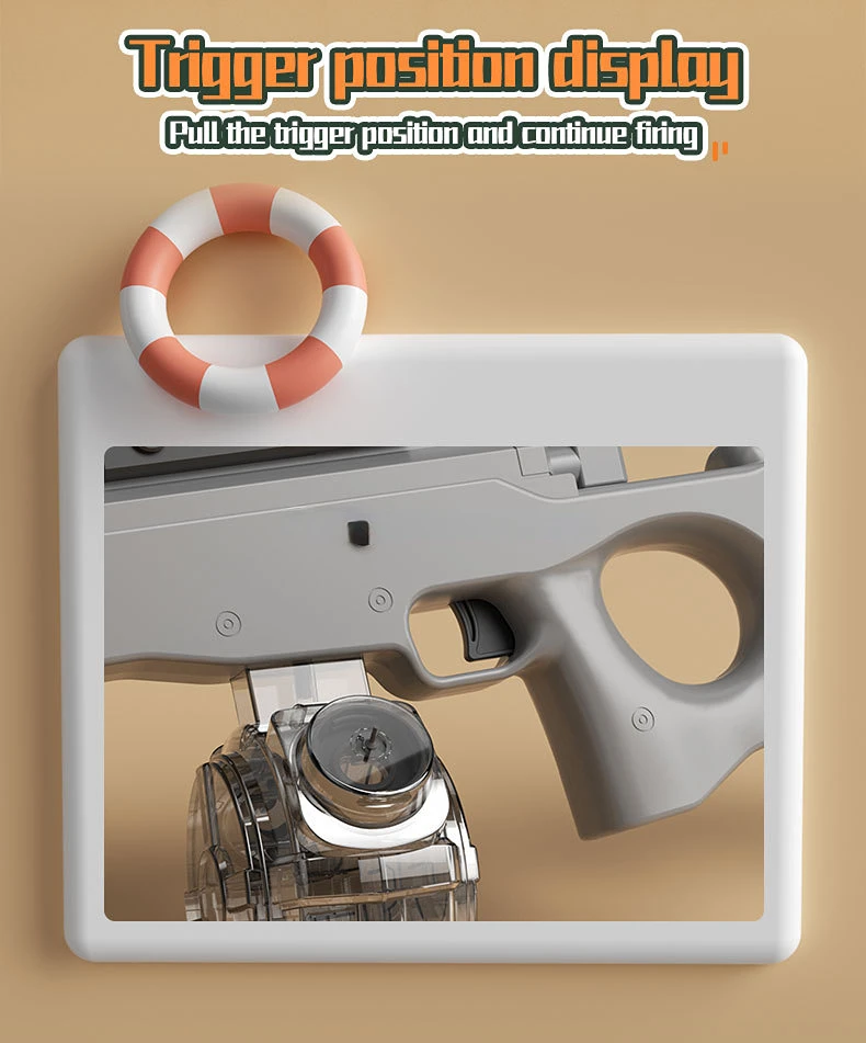M416 Electric Water Gun - General Purpose Shooting Toy