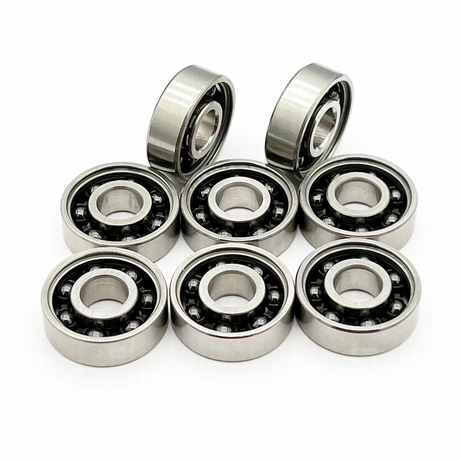 608 Bearing High Speed Rs Zz Abec-9 11 Stainless Steel Si3n4 Zro2 Ceramic Bearing 608 Deep ...