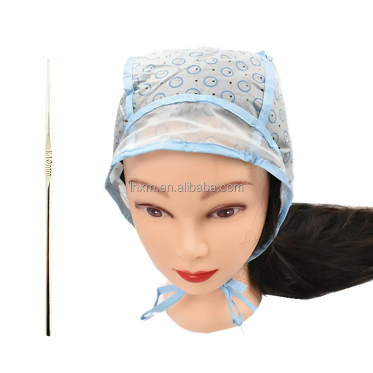 Hair Salon Coloring Plastic Hair Dyeing Cap Plastic Hair Dyeing Cap Hat ...