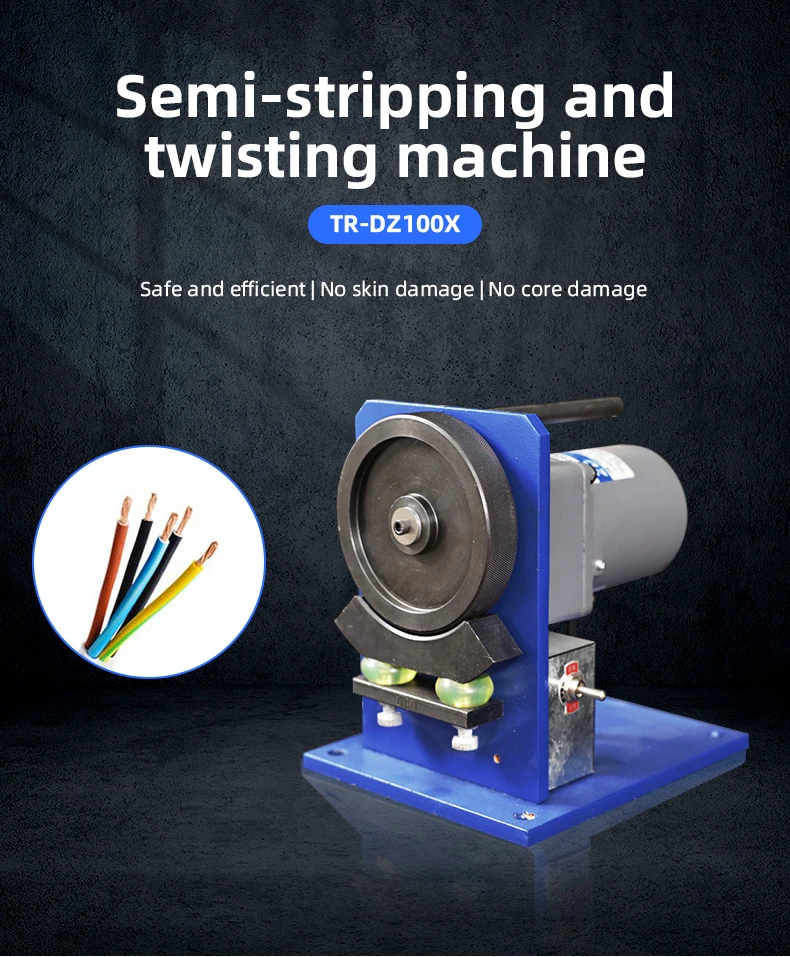 TR-DZ100X Auto Wire Stripping Machine - Efficient & Reliable