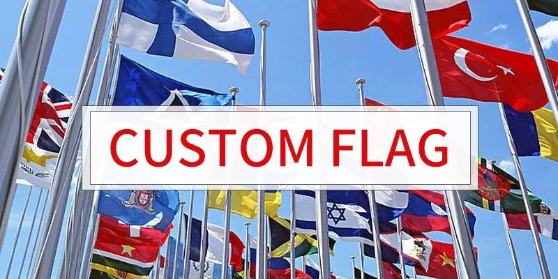Huiyi Manufacturing Custom Countries Flags Printing Logo Polyester ...