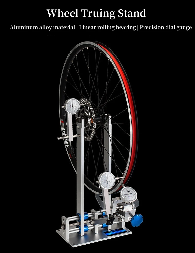 TOOPRE Original Professional MTB Road Bike Wheel Truing Stand Rims Correction Stand Bicycle Calibration Stand