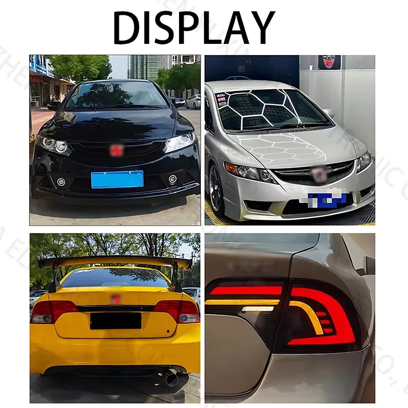 Wholesale Body Kit for Honda Civic 2006-2011 – Mugen FD2 TR RR Model ...