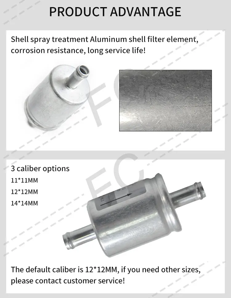 CNG/LPG Gas Fuel Filter Conversion Kit Gas Filter for Auto Engine Dual ...