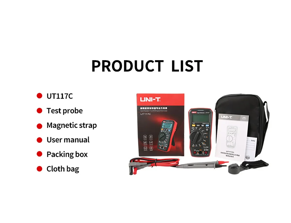 Uni-t Bluetooth Digital Multimeter 60000 Counts Professional Multimetro ...