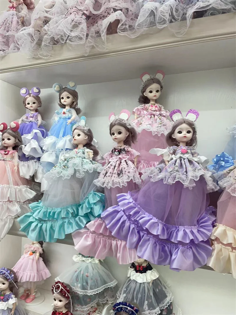 Mylulu Yiwu Factory Direct Sales Cheap Bjd Doll With Colorful Dress ...