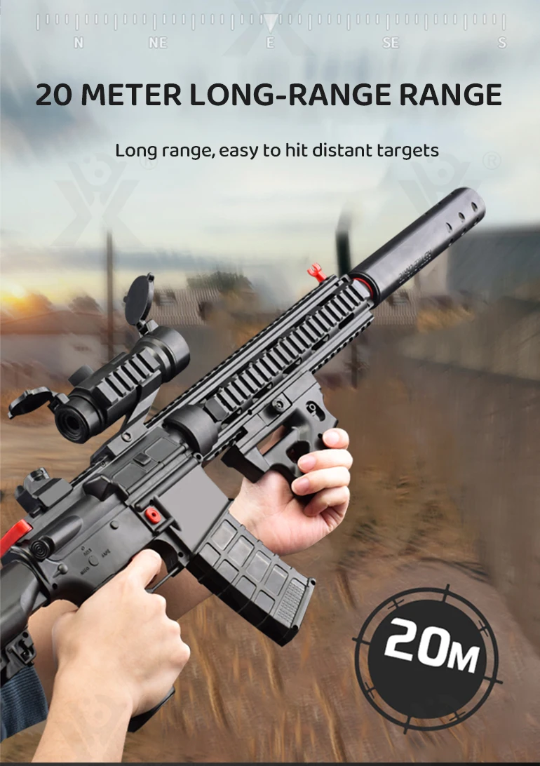 Chengji New Arrival Sniper Rifle Summer Outdoor Electric Automatic ...