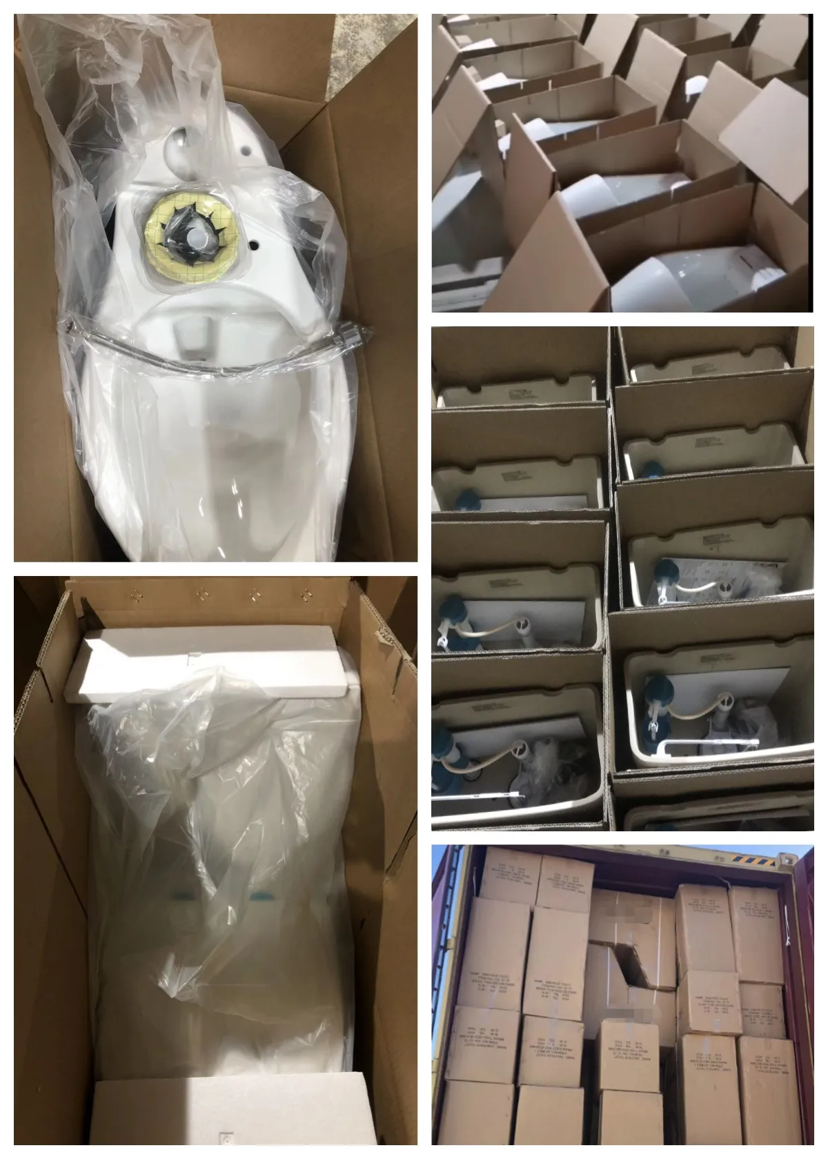 Round Dual-flush Elongated Rimless Wash Down Two Piece Water Closet Wc ...