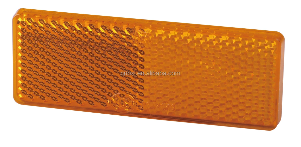 Rectangle E-Mark Automotive Reflectors with Adhesive on Backside ...