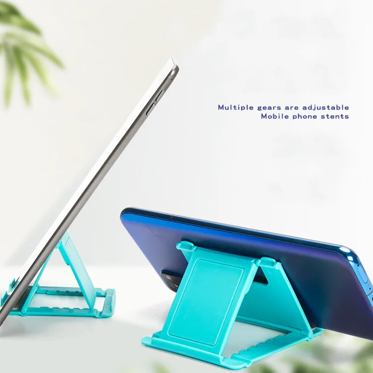 Universal Plastic Cell Phone Stand Portable Adjustable Foldable Desktop ...