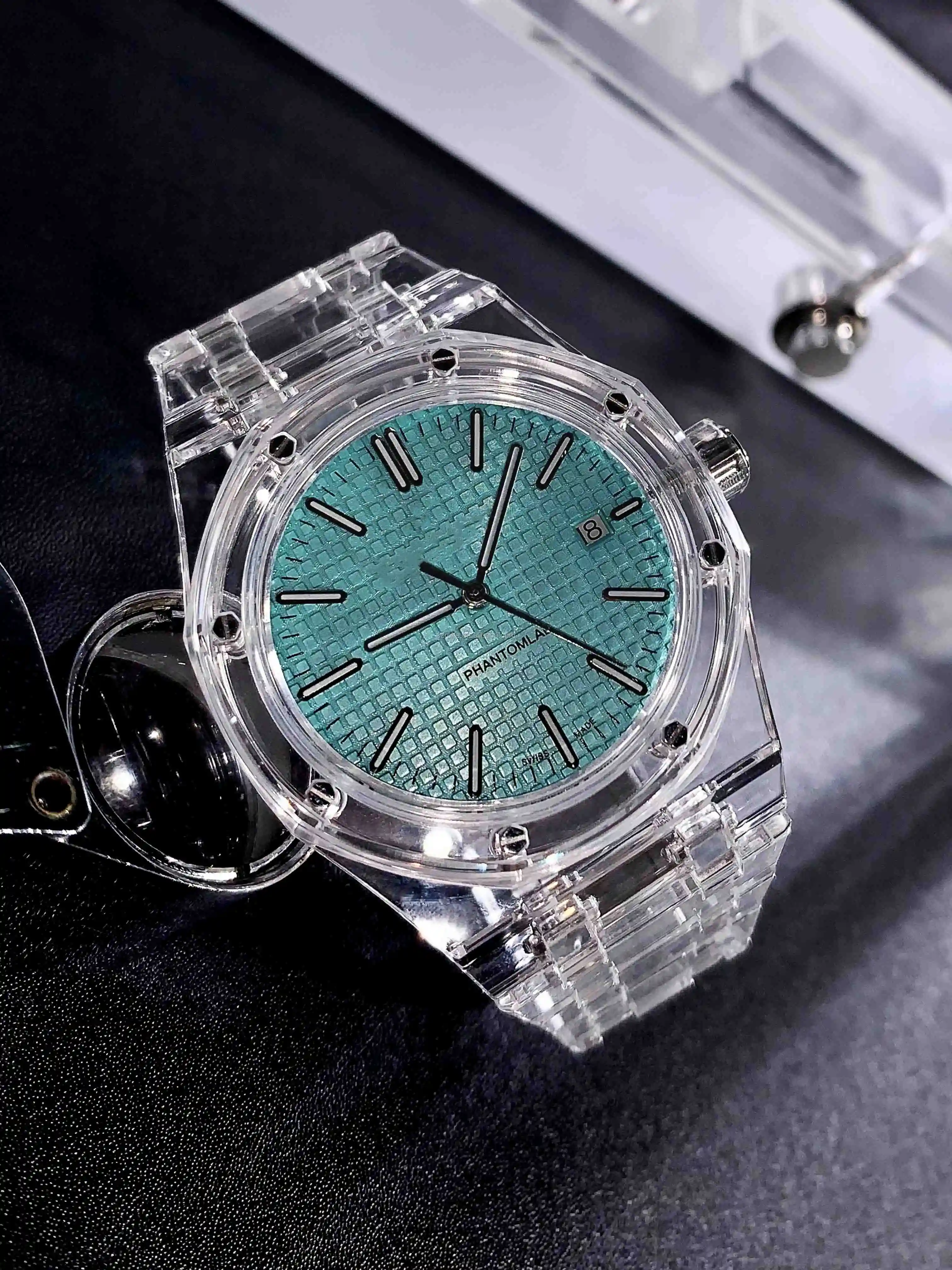 High-end Customized Watch Transparent Case, Strap, and Crystal ...