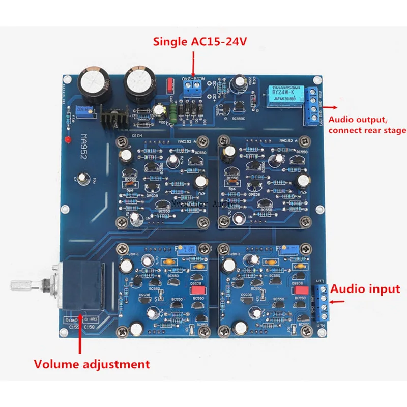 Packbox Fully Discrete Hifi Class A Amplifier Finished Board - Buy ...