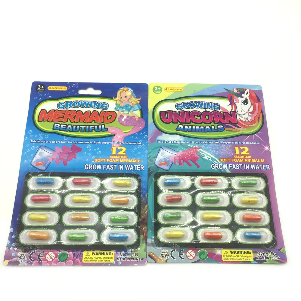Magic Grow in Water Toy Capsules - Fun Educational Toys