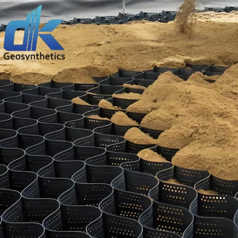 Slope Protection Honeycomb Textured Geocells Driveway Gravel Grid ...