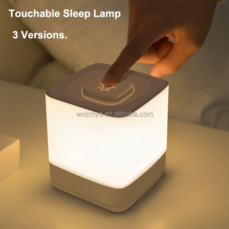 USB Rechargeable 4000mah Bedside Lamp Night Lights for Bedroom ABS Desk ...