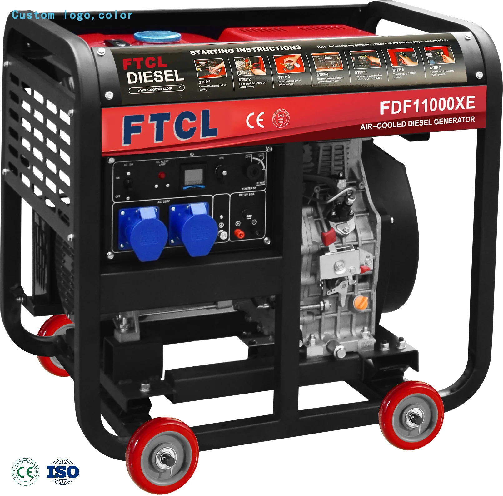 1 Phase Genset 8kva 8kw Theperkins 8.5kw Generators Diesel Engine ...