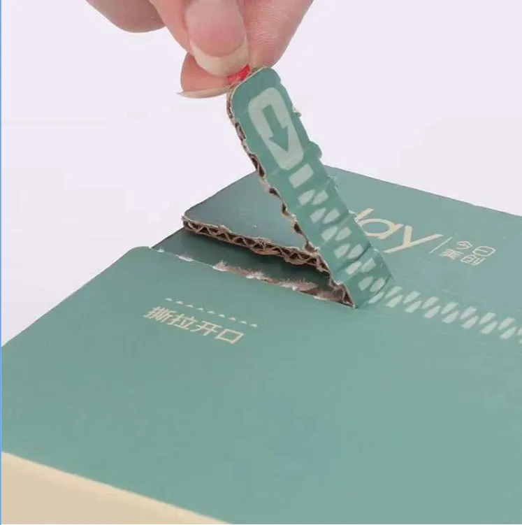 Customized Logo Zipper Carton Box - Corrugated Packaging