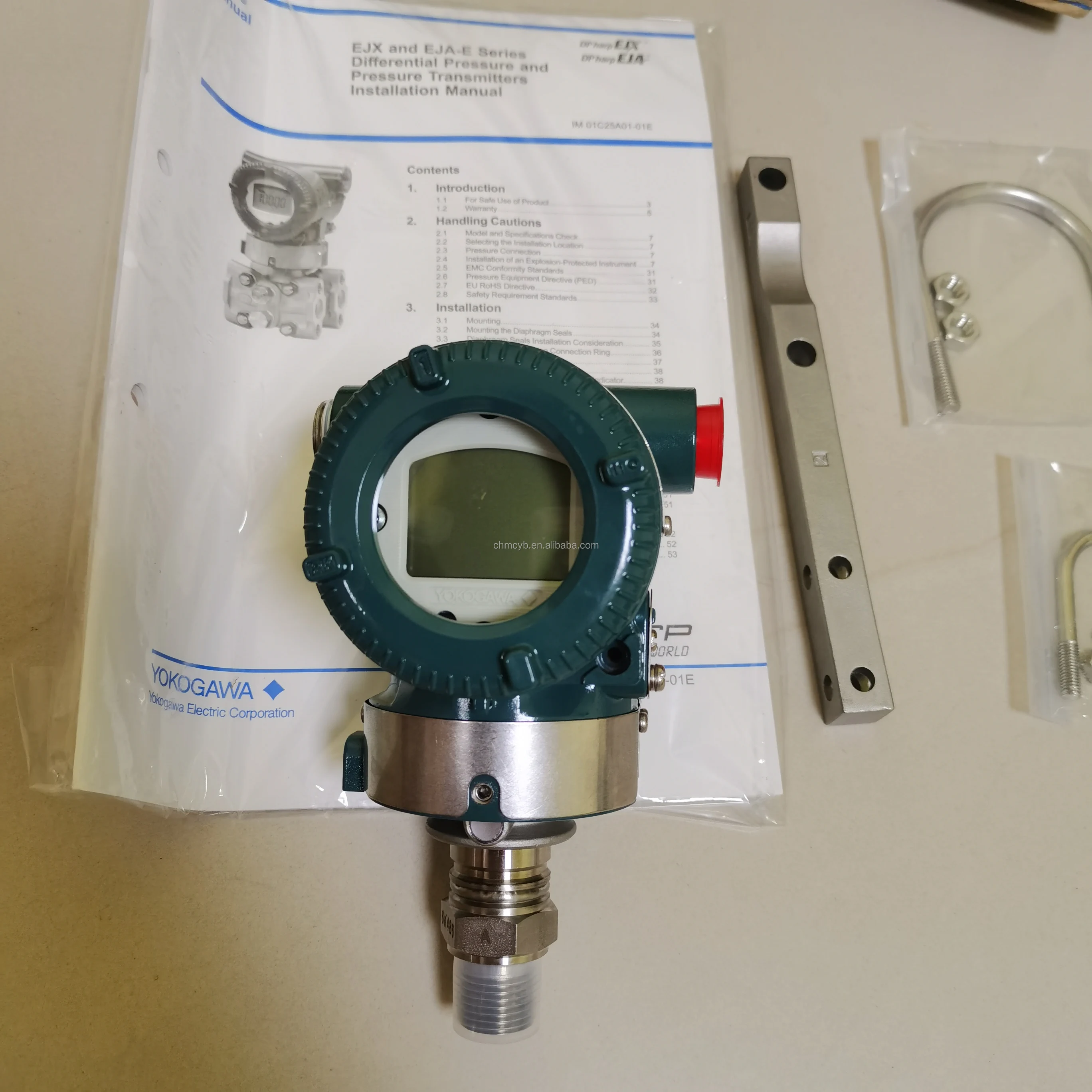 Yokogawa Eja Series Pressure Transmitter Eja510e And Eja530e In-line Mount Absolute And Gauge ...