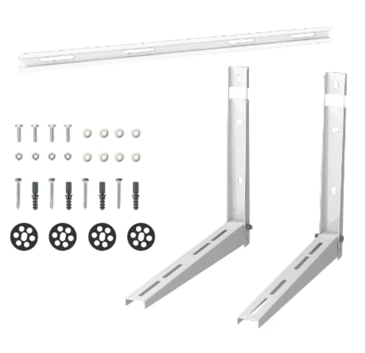 Customized Foldable L Shape Wall Bracket With Supporting Cross Bar For ...