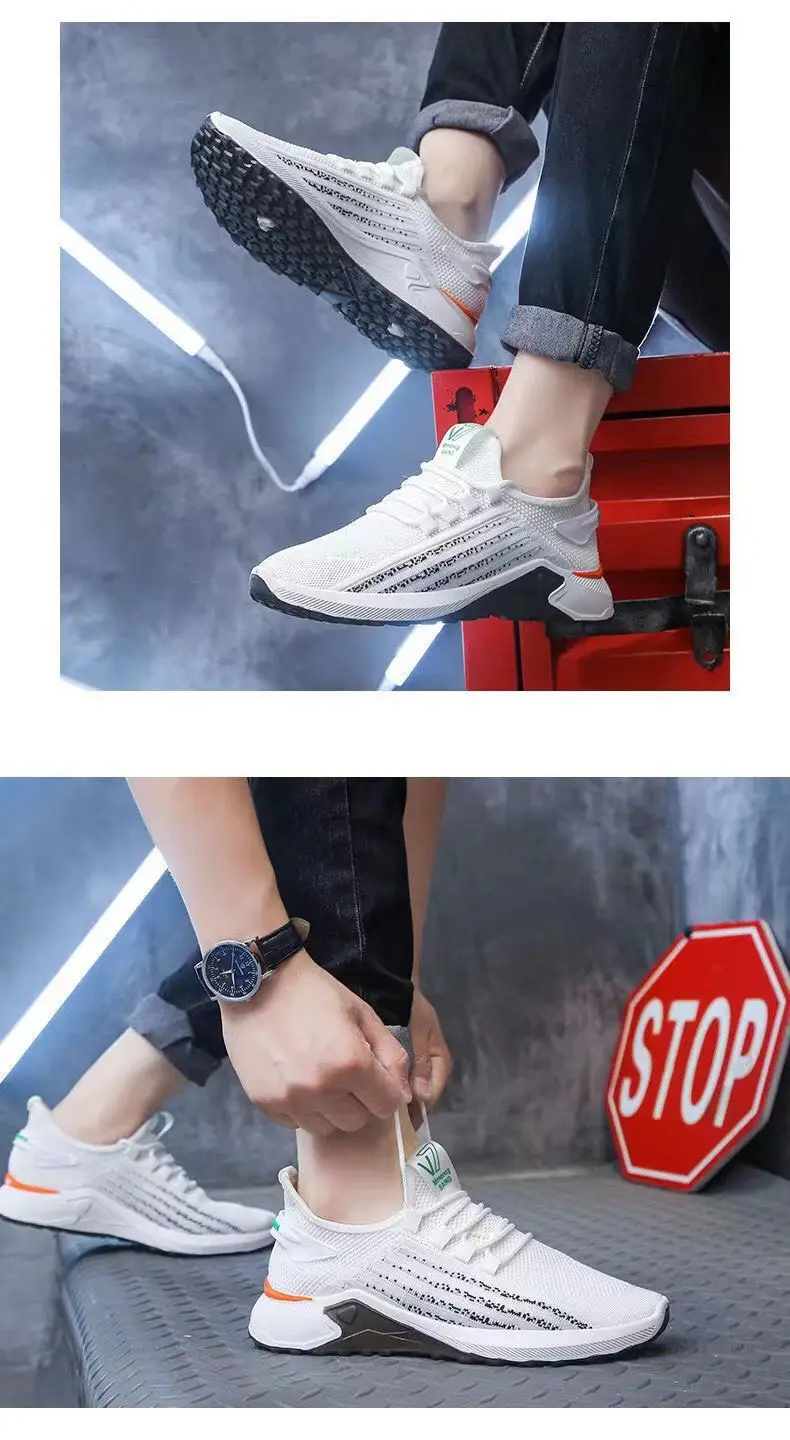 Men's Shoes Summer Breathable Mesh Shoes Men's Thin Sports And Leisure ...