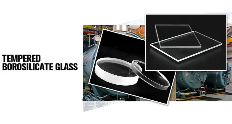 Borosilicate Glass Disc Round Glass Disc Clear Round Tempered ...