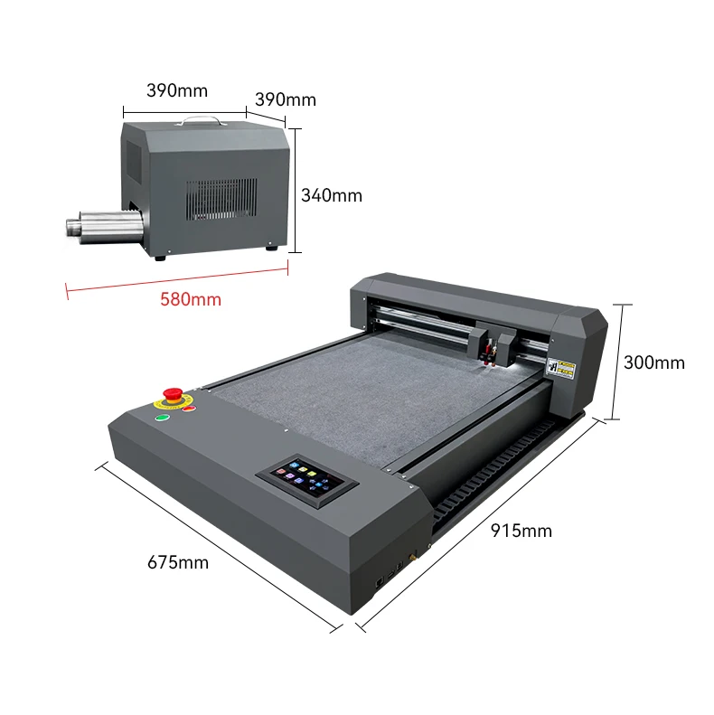 A3+ Size Dual Blades Flatbed Cutting Plotter for Precision