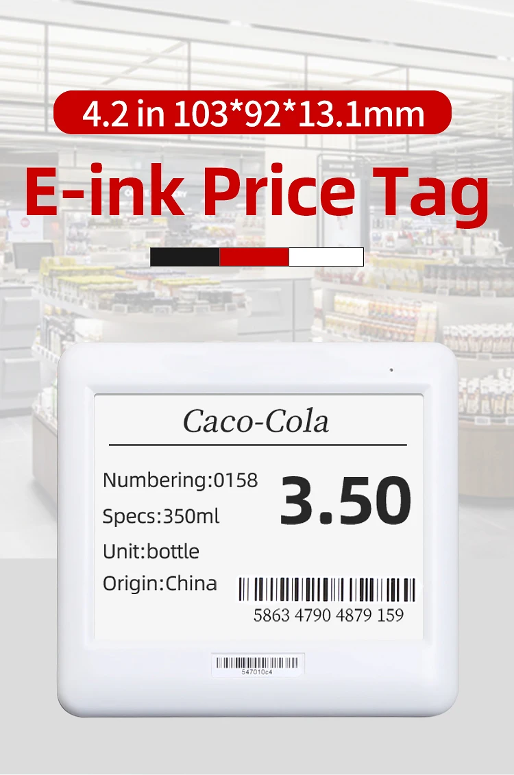 Smart Price Tag E Ink Labels - Efficient Digital Pricing