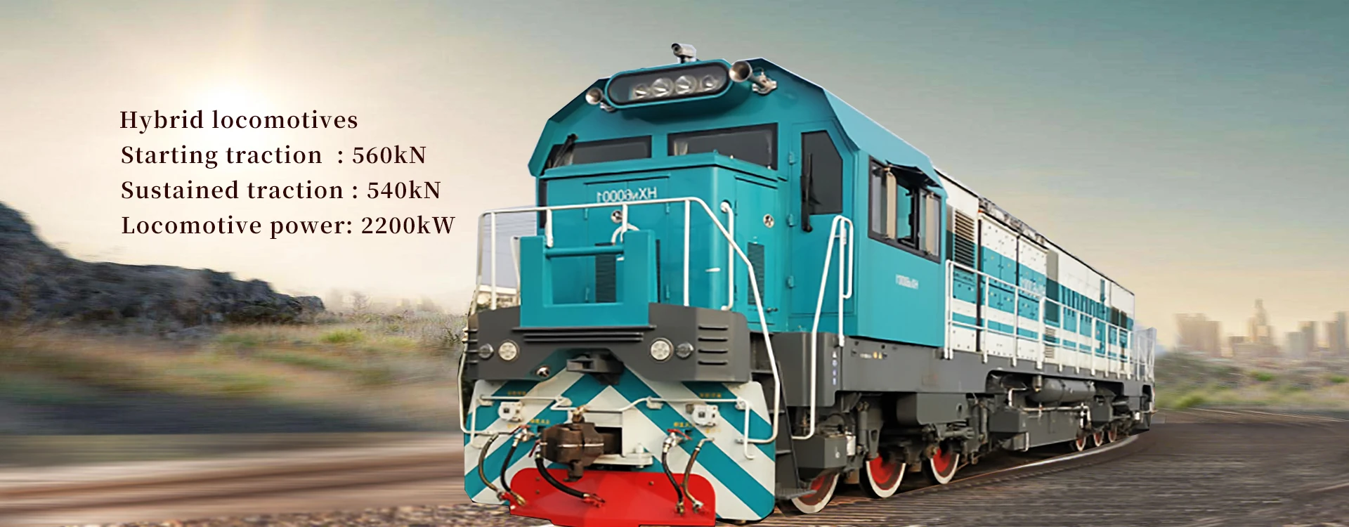 1250kw Hybrid Locomotive Shunting Machine with Spare Parts