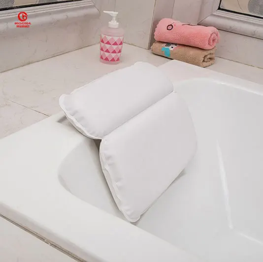 Modern Floating Inflatable Bath Pillow Bathtub Pillows PU Material for ...