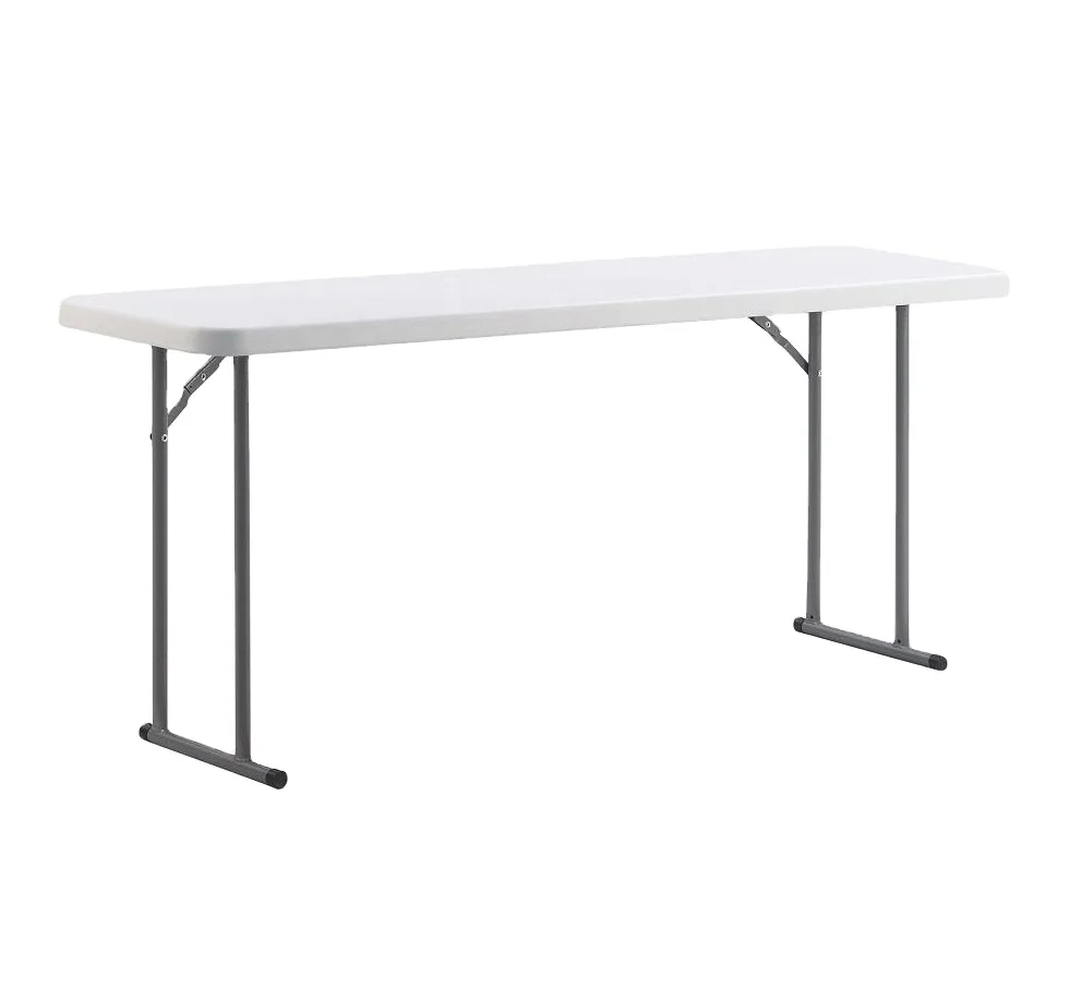 Modern 6FT Rectangular Conference Table Foldable Outdoor Furniture for ...