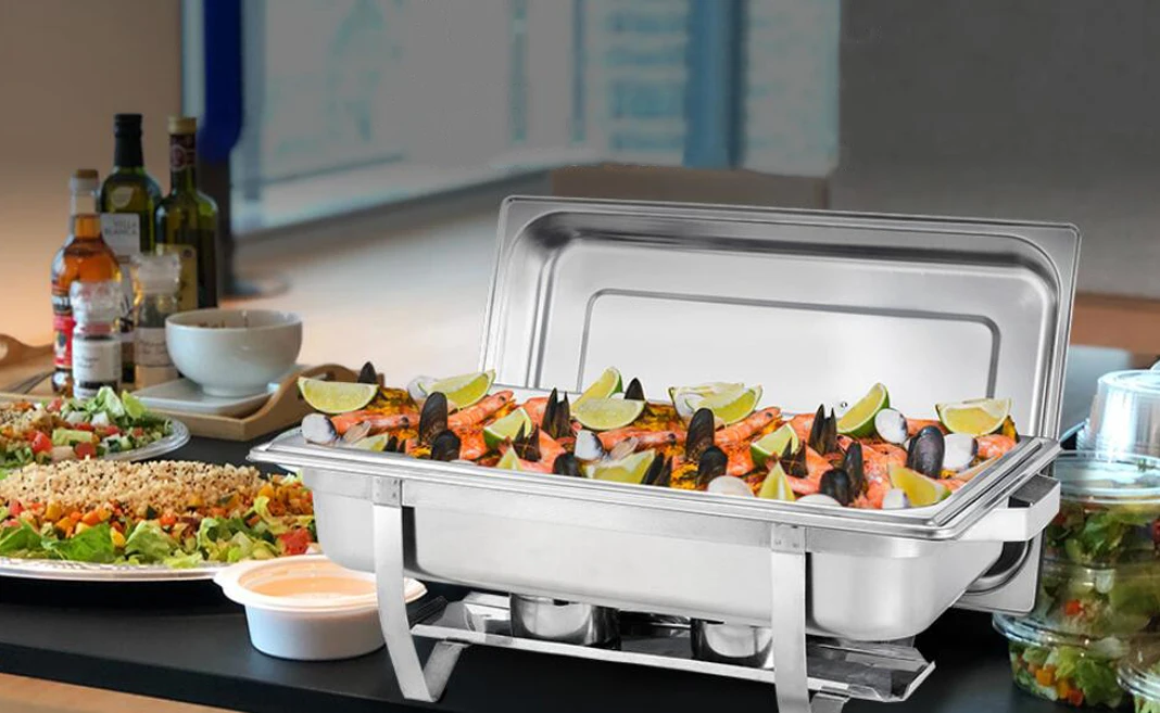 Restaurant Stainless Steel Hotel Chafing Dishes Catering Equipment ...