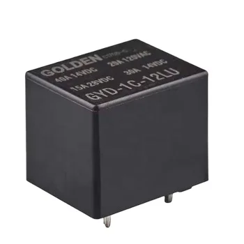 Golden Gyd-1c-12du 24v Relays Pcb 7pin 1.6w 1.9w Auto Relay 12v 20/30a ...