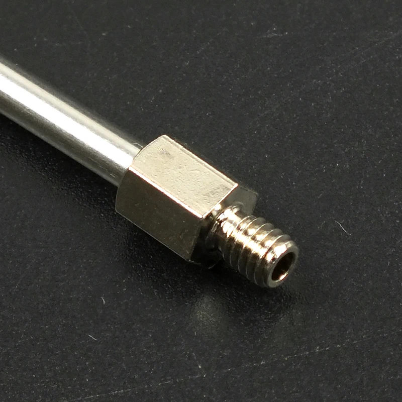 M4 External Thread Needle Tube All Metal Stainless Steel Disposable ...