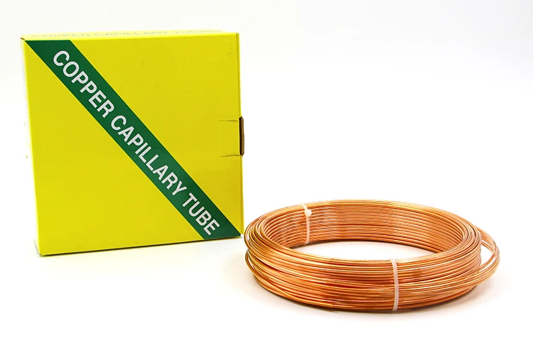 Copper Capillary Tubes for Refrigeration - Flexible & Durable
