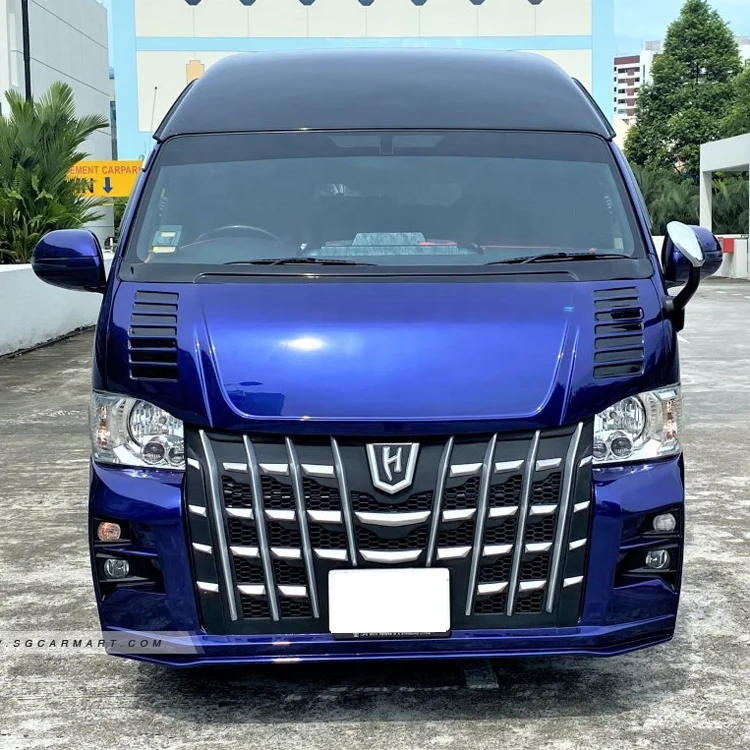 Hiace KDH200 2005-18 Front Face Bodykit Bumper Grille Lip Fog Lamp ...