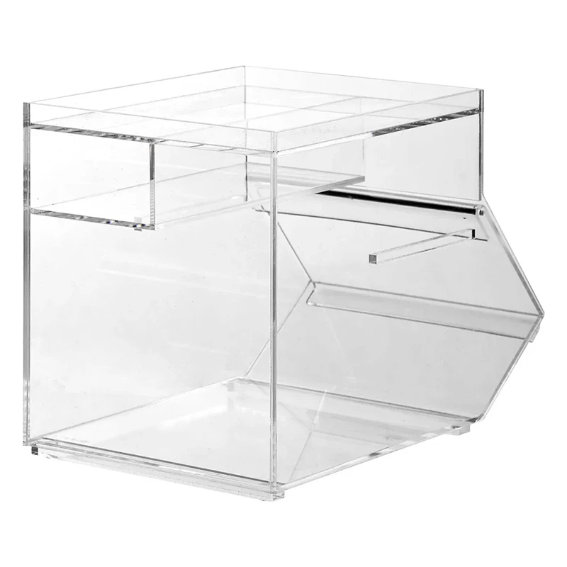 Clear Acrylic Candy Dispenser - Sustainable & Customizable