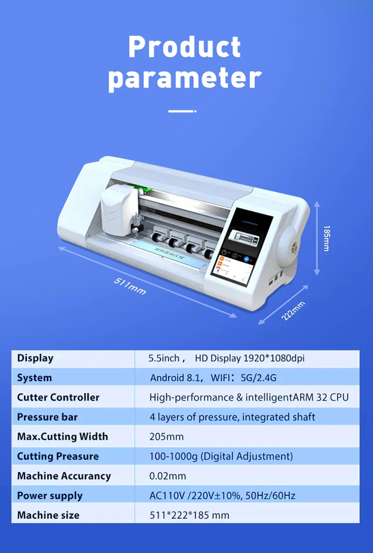 Smart Intelligent Film Cutting Machine for Screen Protectors