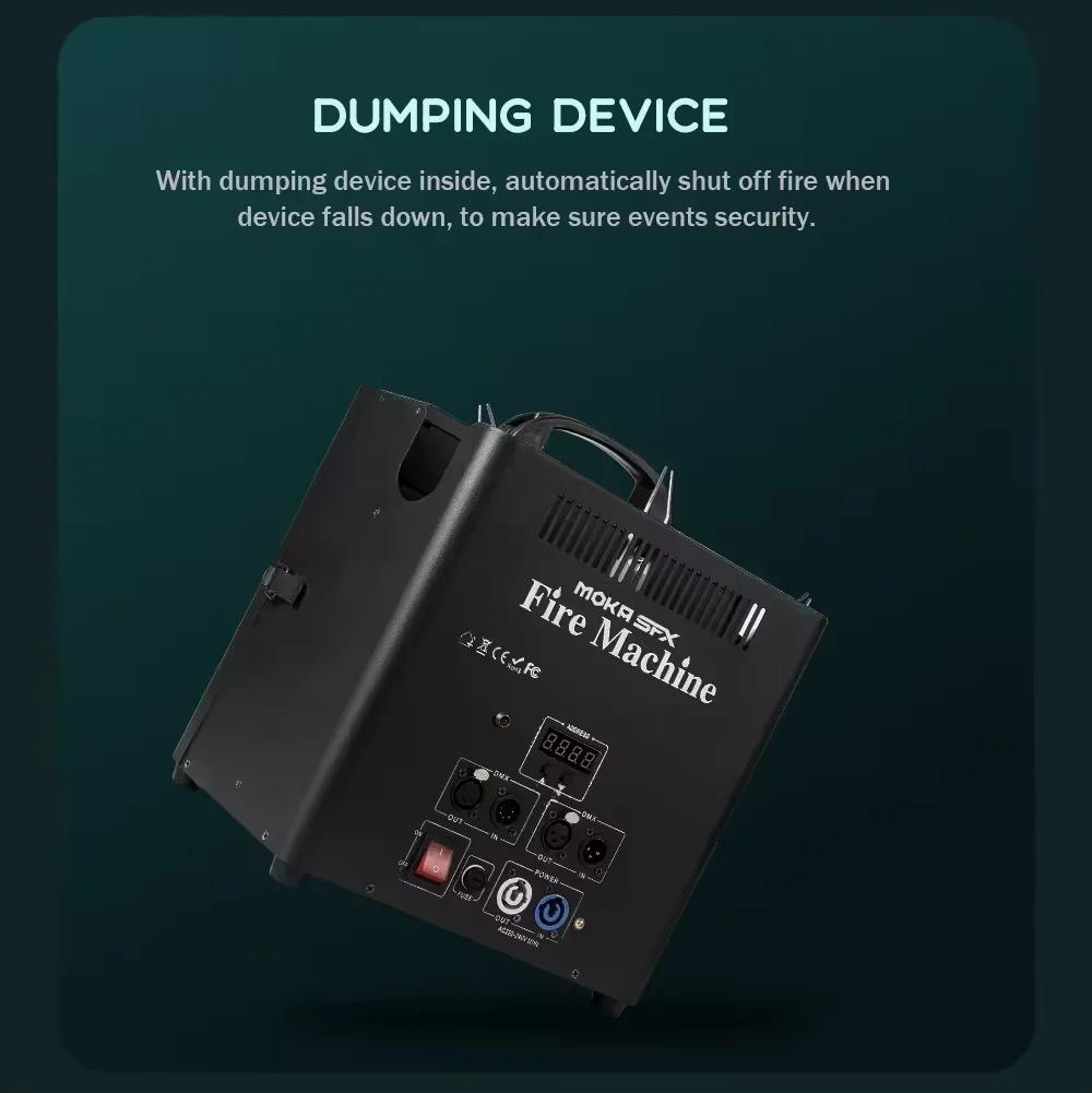 180w Triple Way Flame Projector - Outdoor Fire Effect Machine