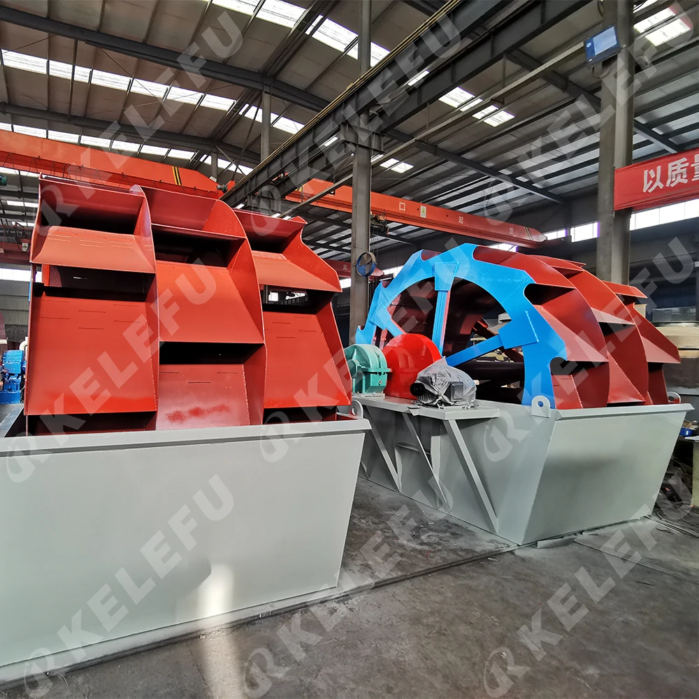 Kelefu Bucket Wheel Sand Washer Washing Machine Sand Plant| Alibaba.com
