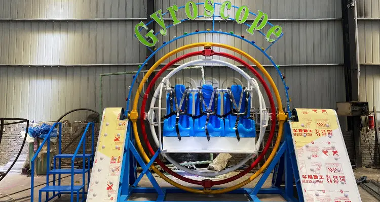 Carnival Rides - Customized Human Gyroscope Manual Operation