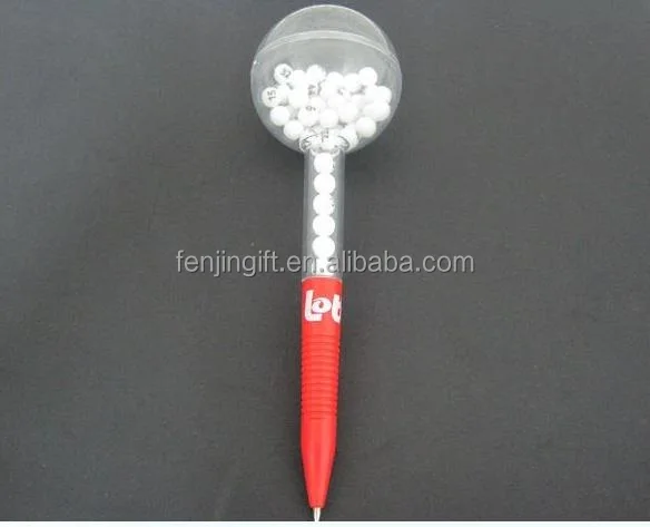 Custom Funny Lotto Ball Pen - Draw Your Lucky Number