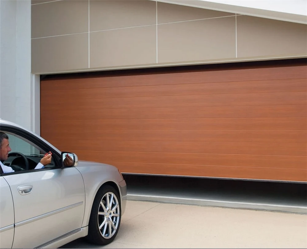 Intelligence Villa Overhead Automatic Sectional Motor Garage Door ...