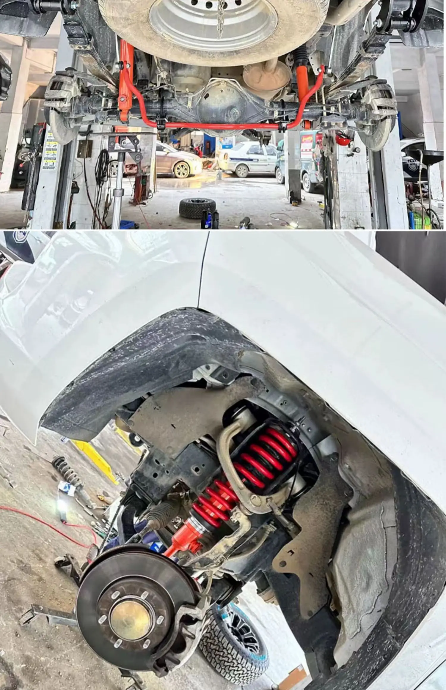 Suitable For Ford Ranger T6t7t8t9 Modified And Raised 2-inch Shock ...