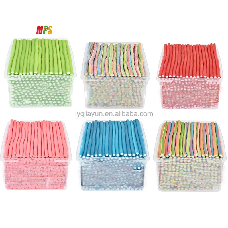 HALAL Sweet Soft & Chewy Ropes Twisted Candy - Assorted Flavors