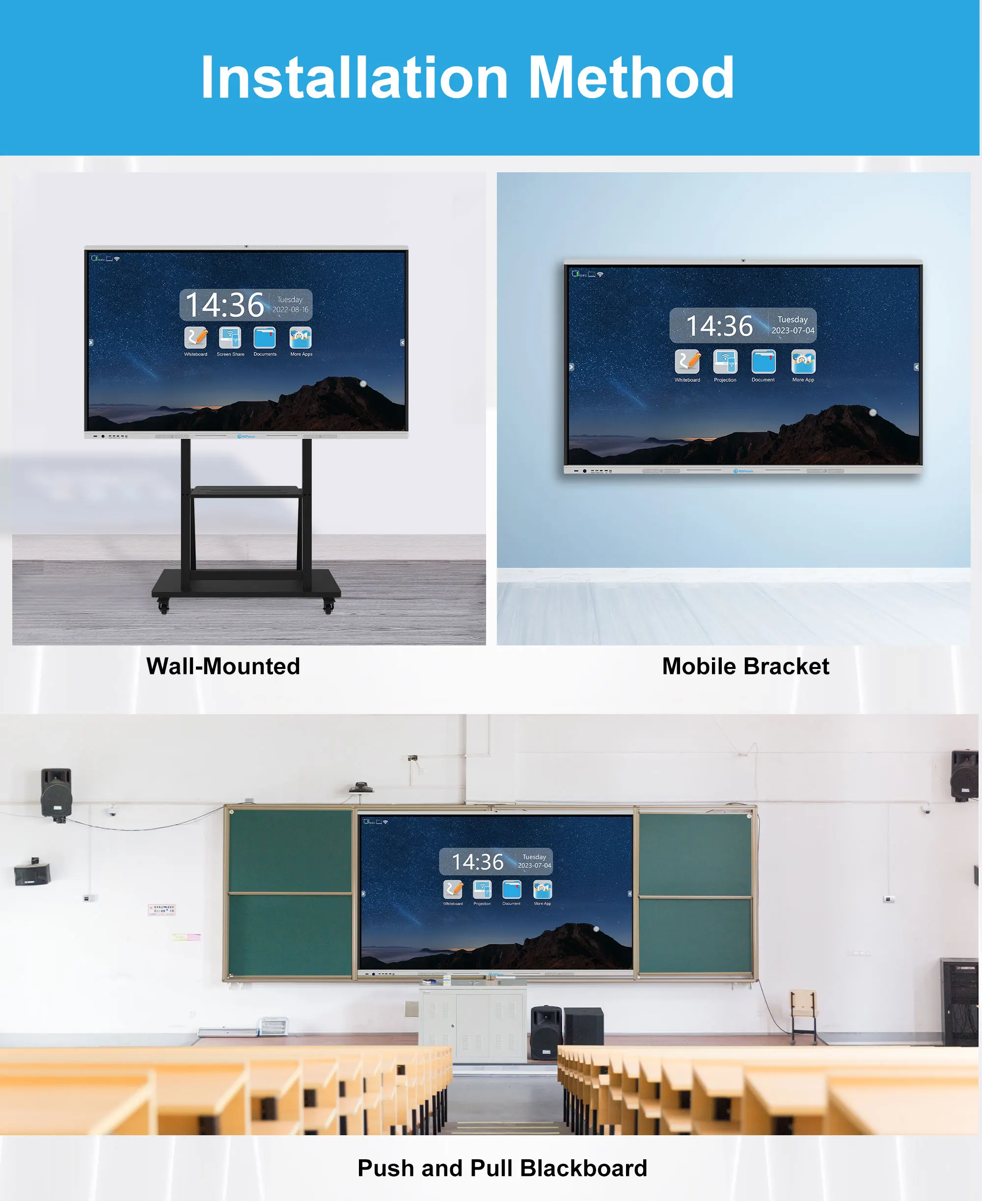 Hdfocus Interactive Flat Panels - Smart Digital Whiteboards