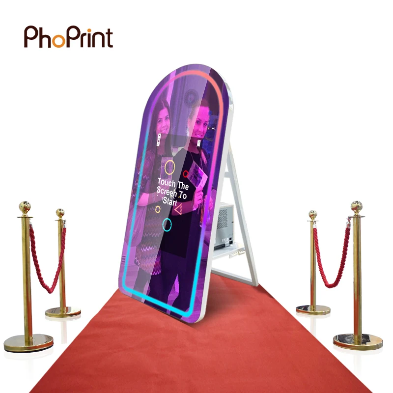 Alibaba.com: Hottest Mirror Photo Booth Machine with DSLR and Thermal ...