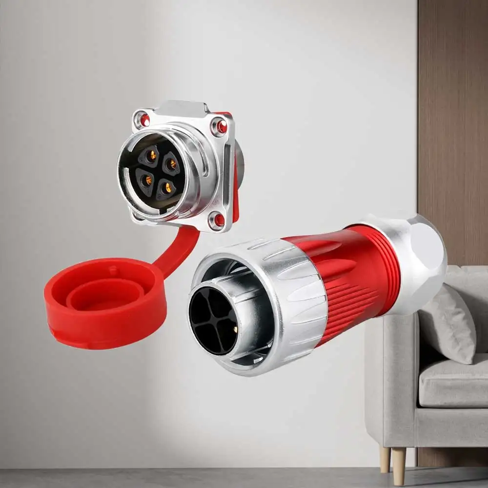 Oswell Industrial High Current Solar Battery Waterproof Rotary Power ...