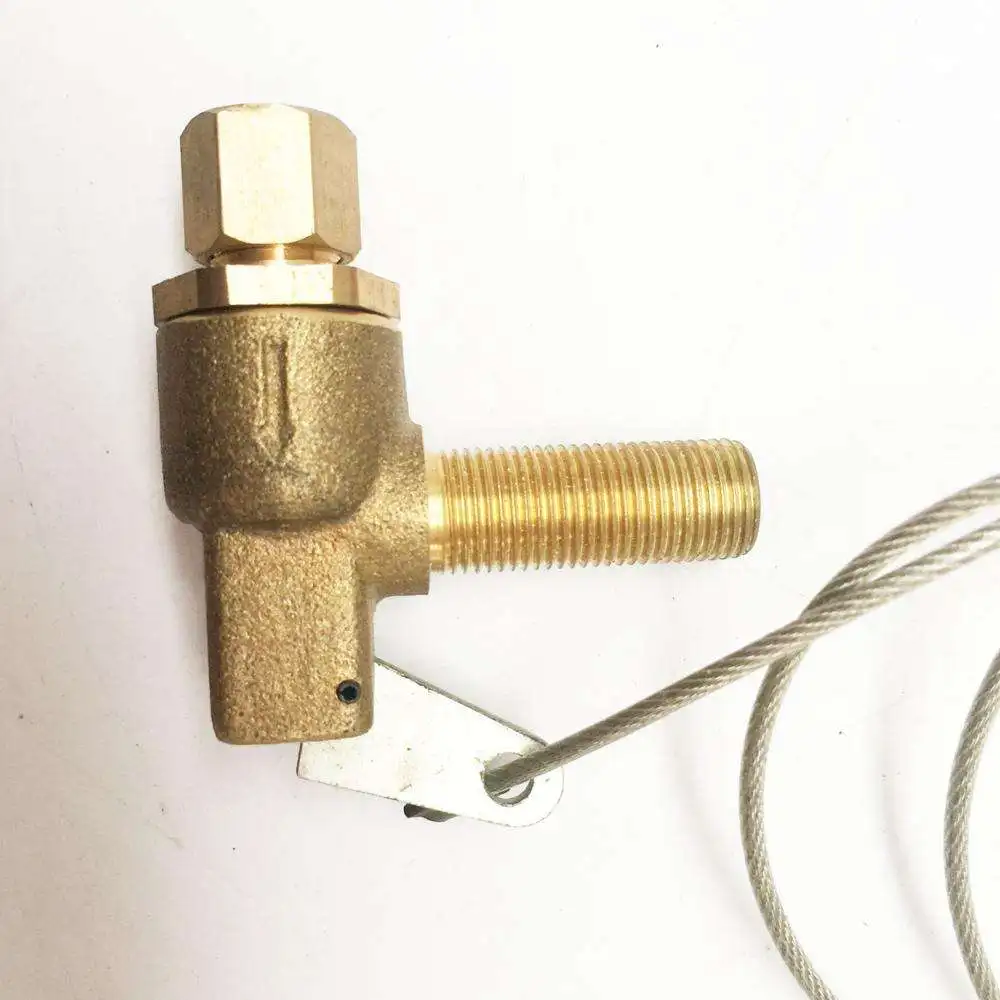 Air Horns Brass Hand Pull Valve - 12V or 24V Manual Control